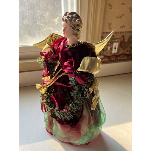 Holiday | Vintage Elegant Christmas Tree Angel Topper | Poshmark